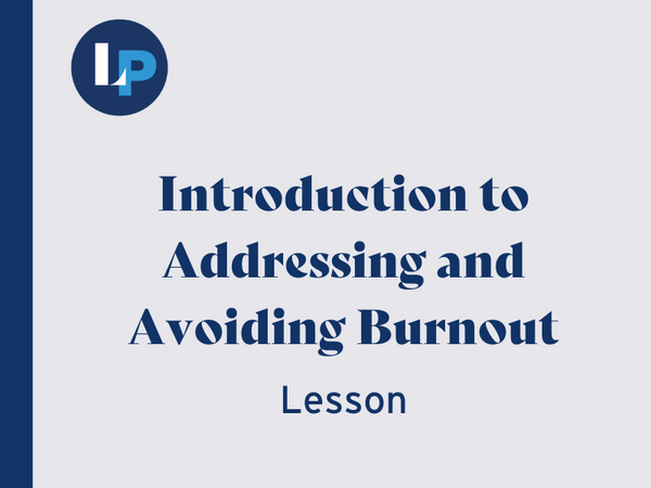 Addressing and Avoiding Burnout - LION Publishers